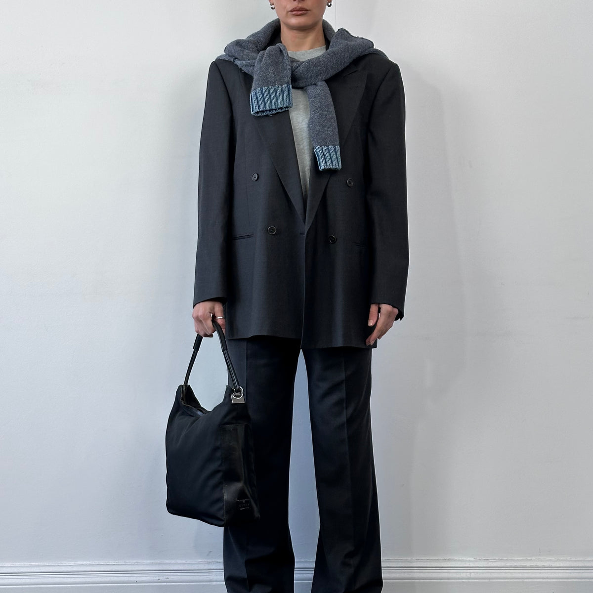 Valentino Pure Wool Double Breasted Suit - 40R/W30 | SYLK