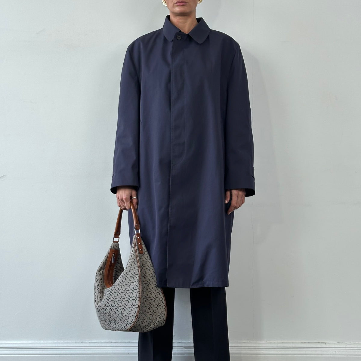 London Fog Concealed Placket Trench Coat - XL | SYLK