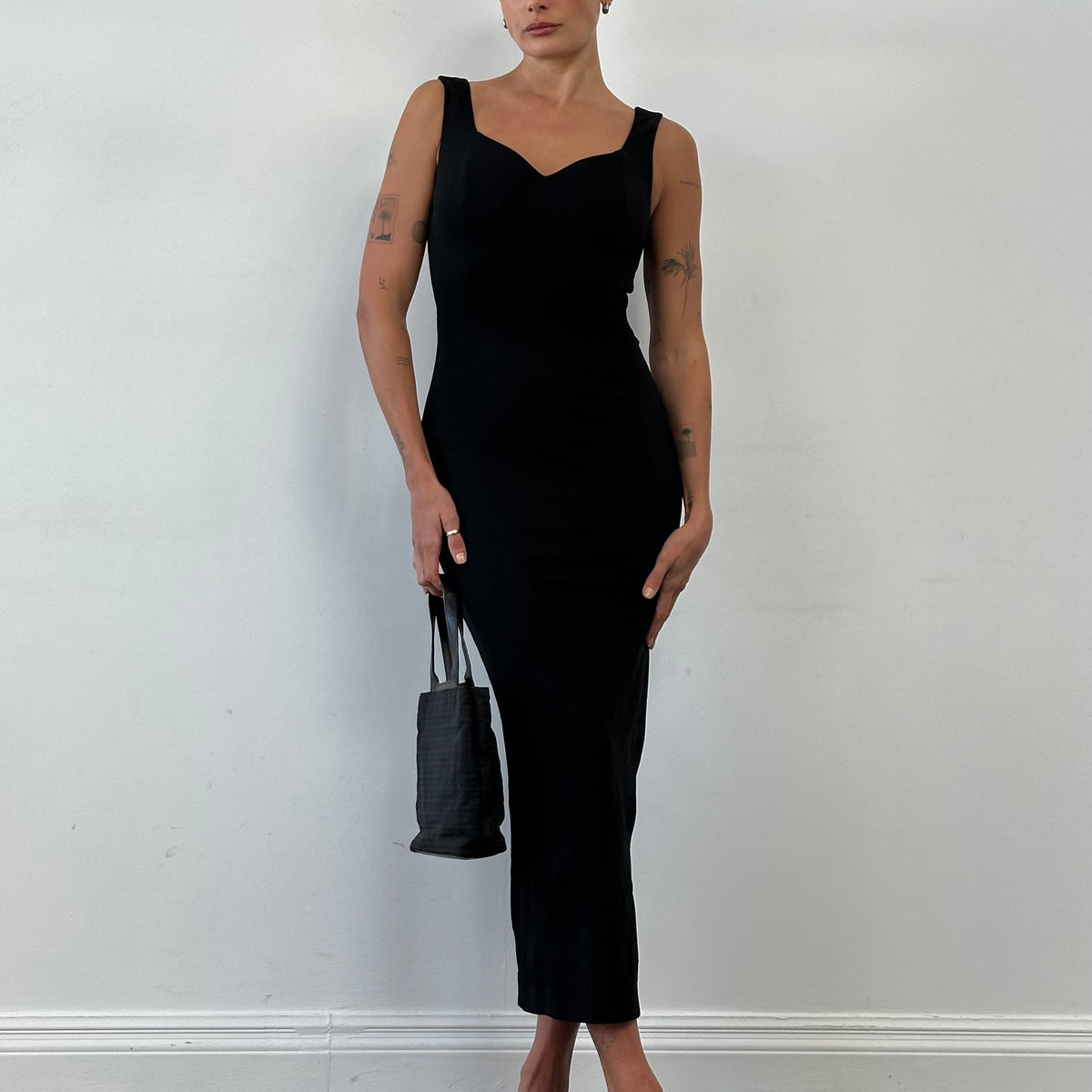 Italian Vintage Cut Out Maxi Dress - S | SYLK